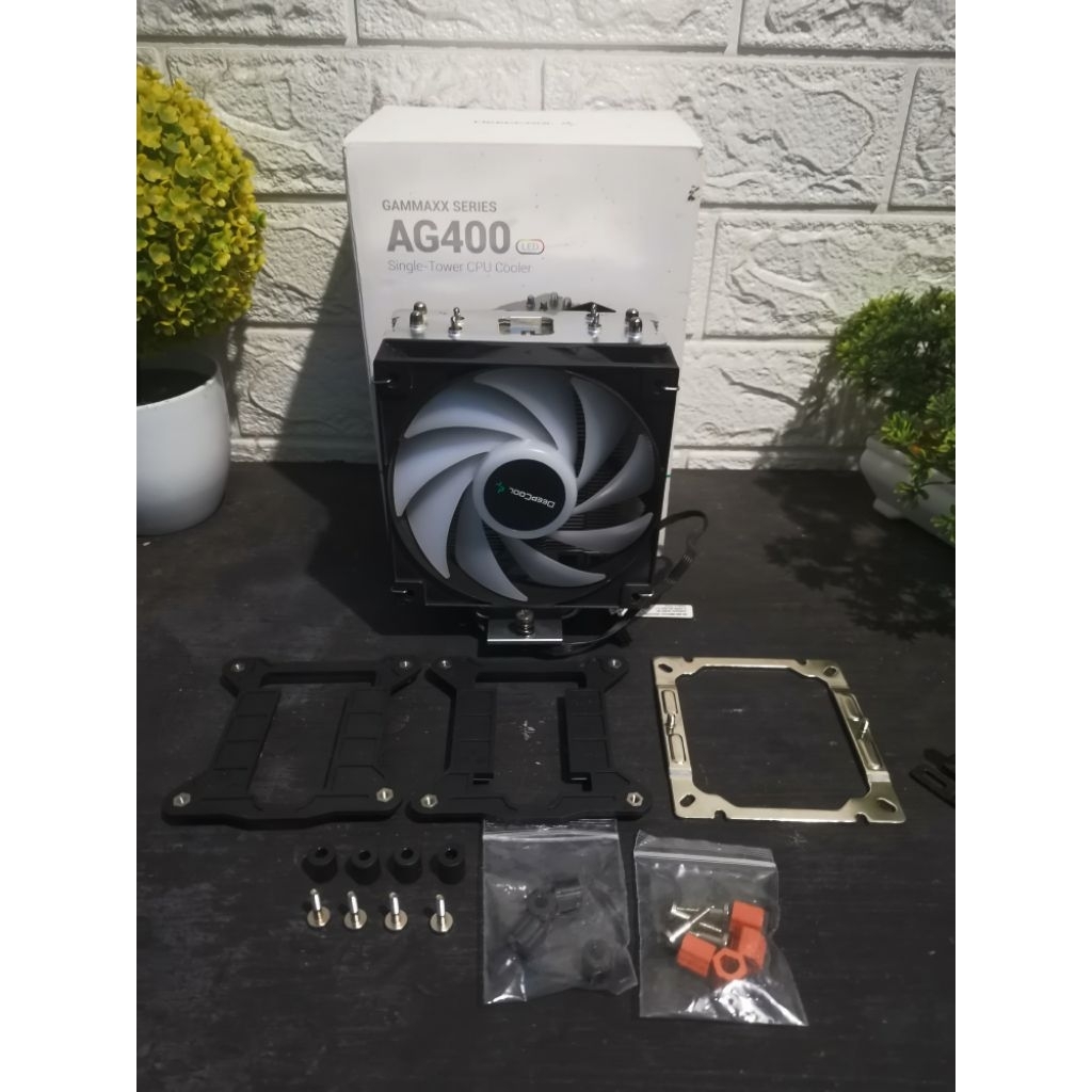 Hsf/cpu cooler Deepcool AG400 argb | Shopee Malaysia