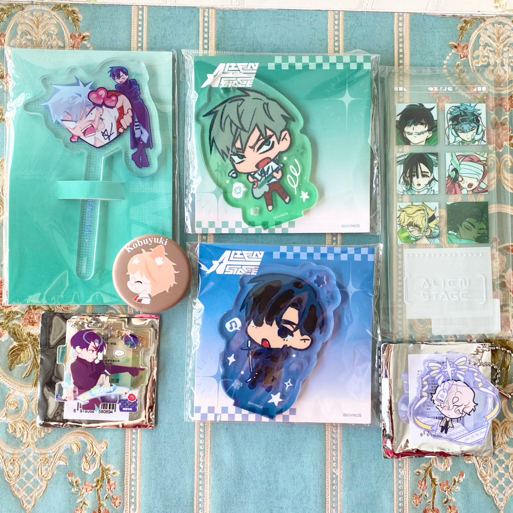 GANTUNGAN OFFICIAL Alien Stage Ivan Till Fruity Heart Acrylic Keychain ...