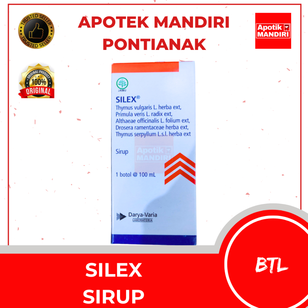 SILEX SYRUP 100 ML - Helps Relieve Coughs | Shopee Malaysia
