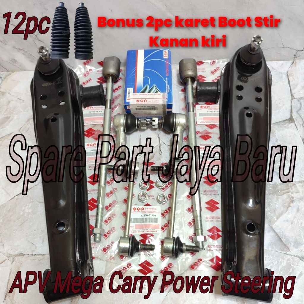 Suzuki APV Front Footrest Package Power Steering Lower Arm Front Tie ...