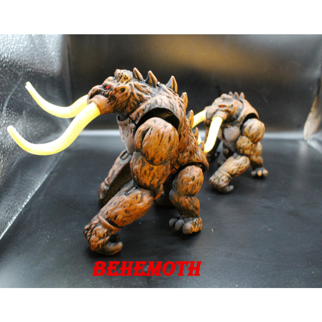 Cuero Toy Articulation Behemoth Muh Godzilla Universe Kaiju Titan ...