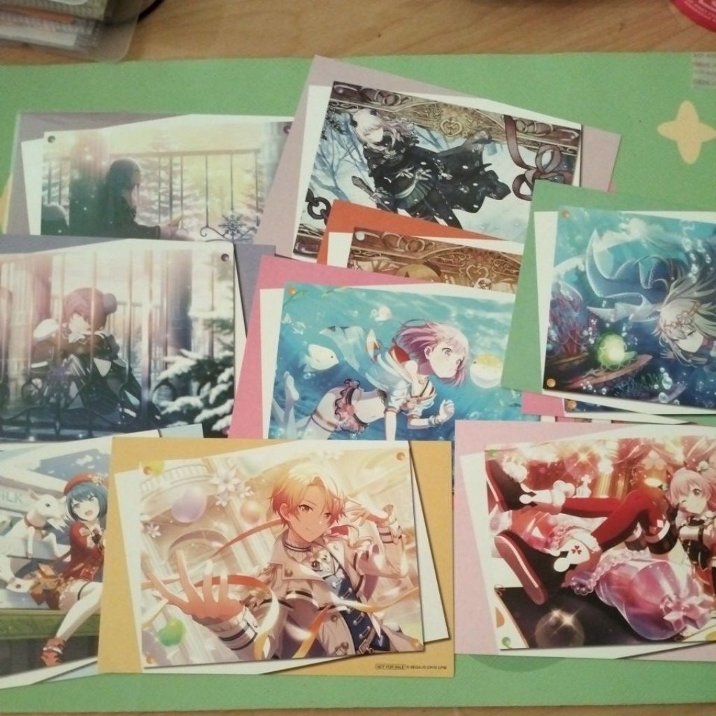 Animate postcards || Project sekai official merch | Shopee Malaysia
