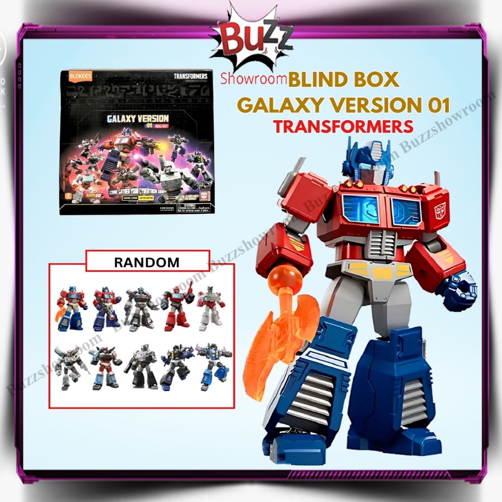 Blokees Blind Box Transformers Galaxy Version 01 Roll Out Original ...