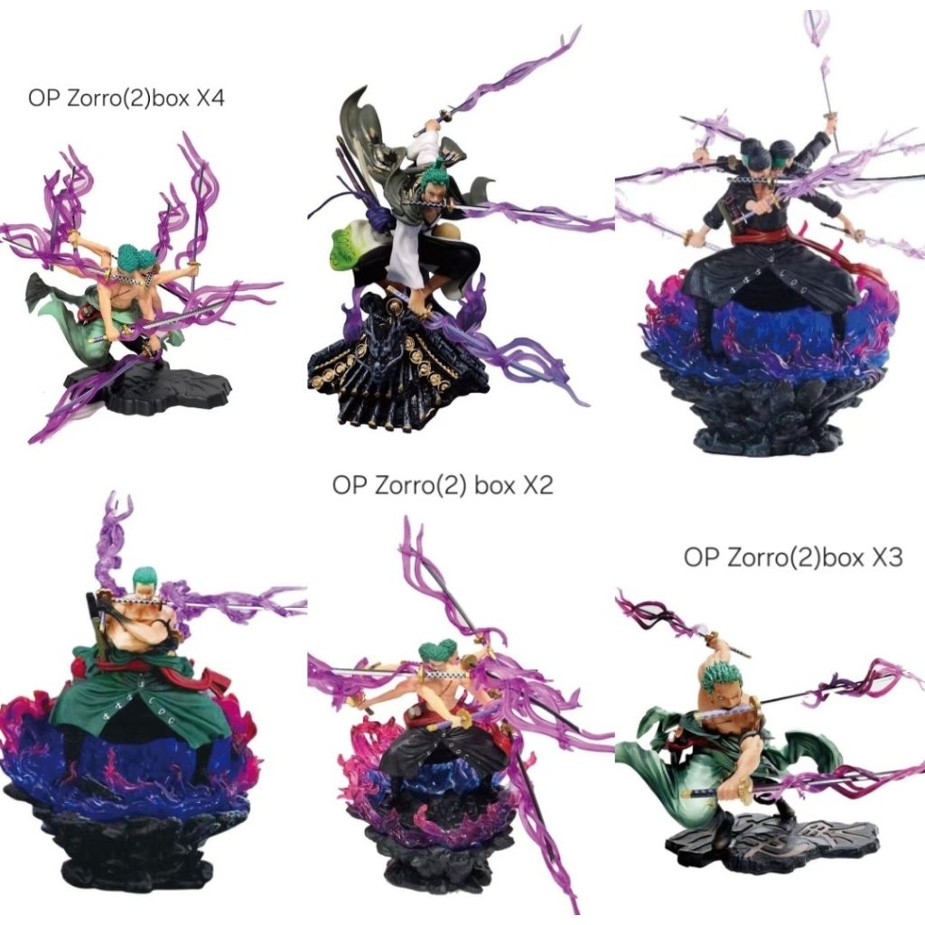 Roronoa zoro one piece effect figure - zoro b | Shopee Malaysia