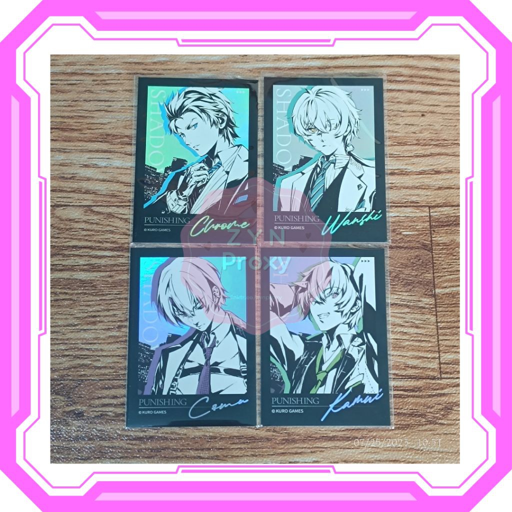 PUNISHING GRAY RAVEN PGR Shadow Chasers Polaroid | Shopee Malaysia