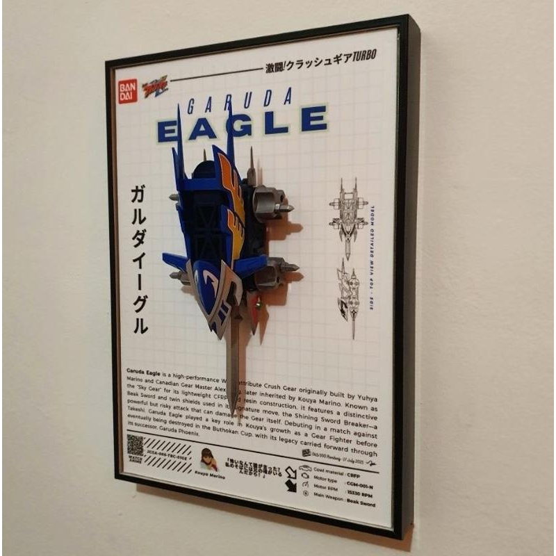 Custom Frame Anime Series Gundam/ Tamiya / Crushgear size A4 A3 ...