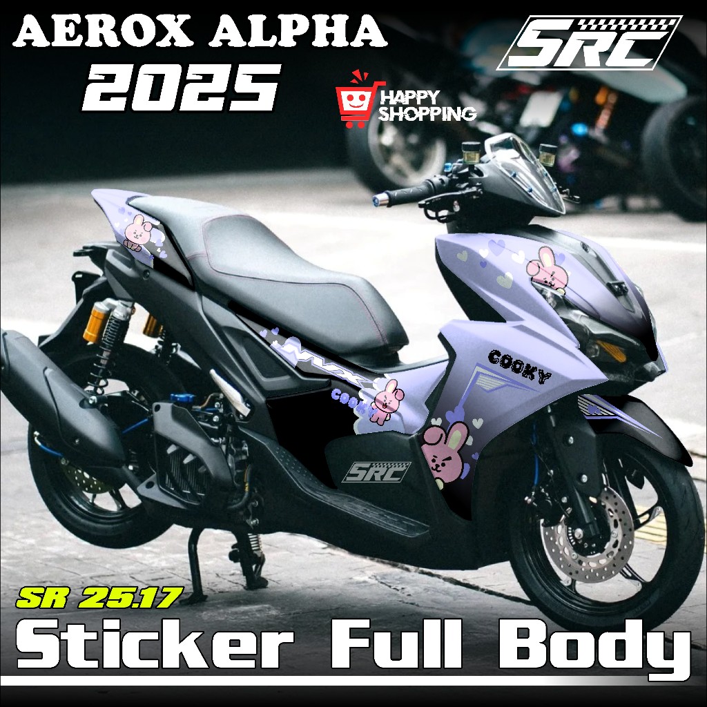 2025 Full Body Yamaha Aerox Alpha Turbo Sticker Aerox Alpha Turbo Decal ...