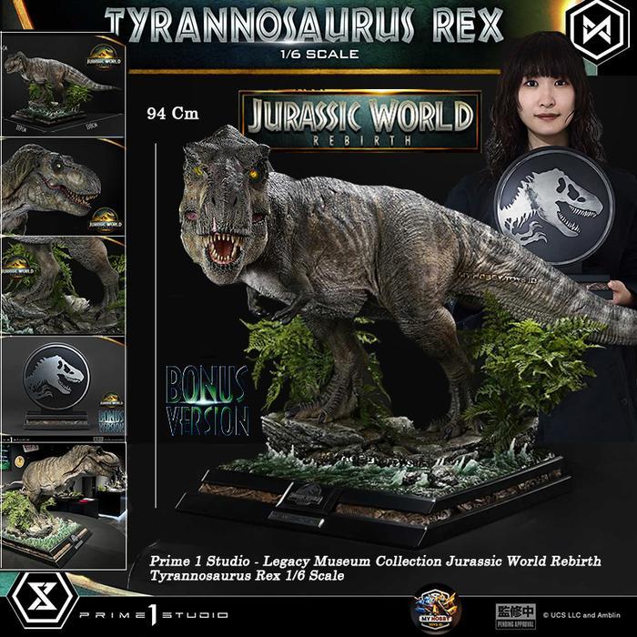 Original Prime 1 Studio Statue Jurassic World Rebirth Dinosaur T-Rex ...