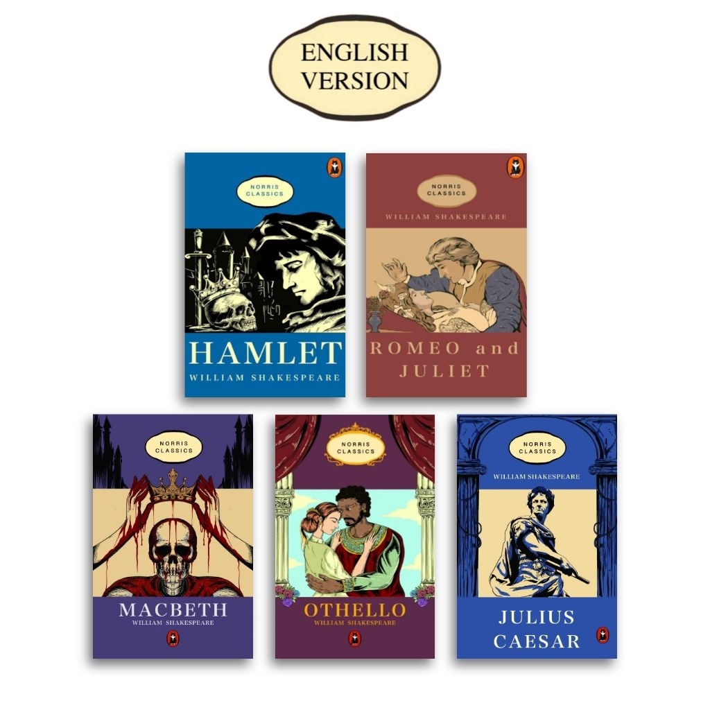 Hamlet Romeo and Juliet Macbeth Othello Julius Caesar William ...