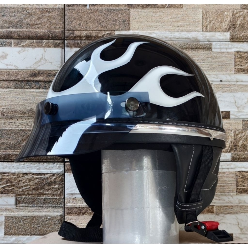 CUSTOM CHIP HELMET + JPN CUSTOM ADULT (FREE PED) | Shopee Malaysia