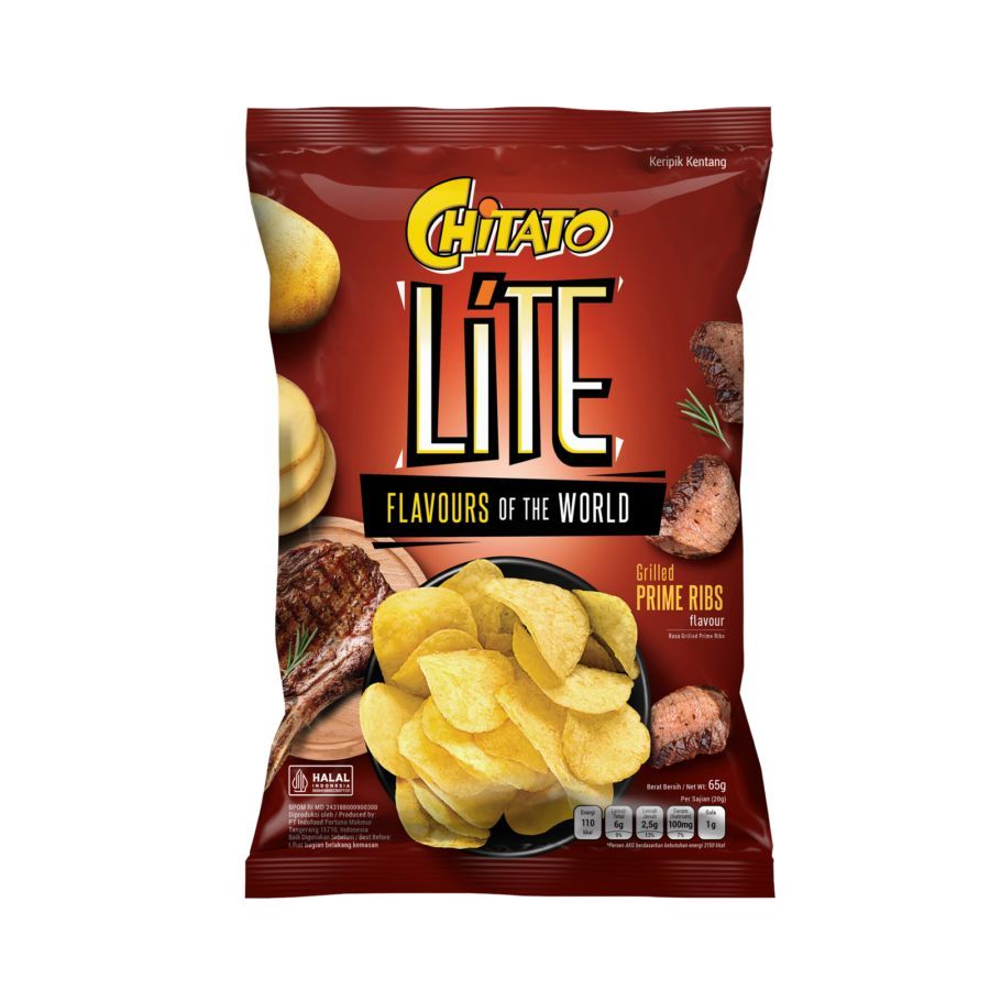 Chitato Lite Flavors of The World Grilled Flavor RibsPrime 65 grams ...