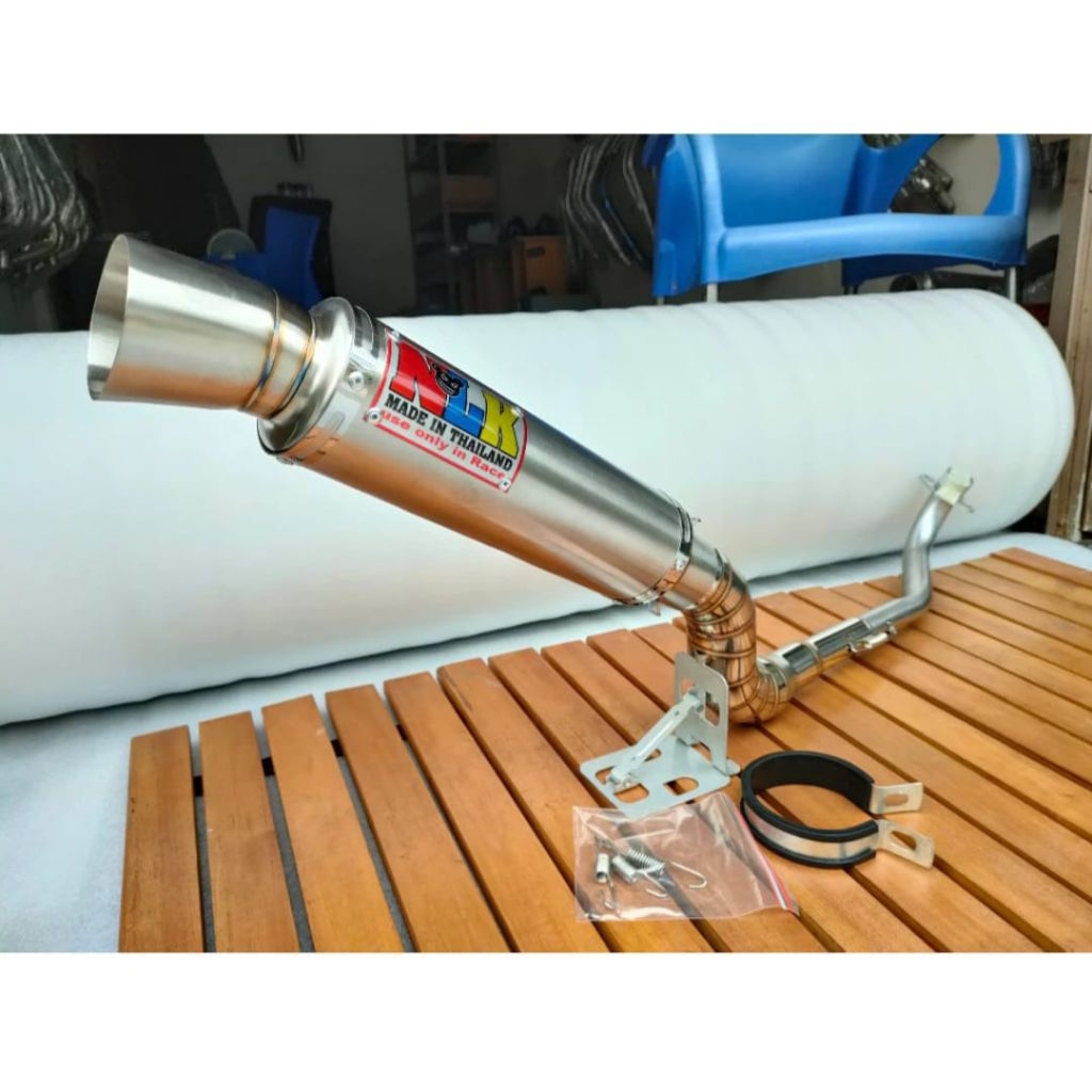 Exhaust NLK pipe 28mm for Ex5/Dash 110/100 Kriss 110 Bonus sym/Srl 110 ...