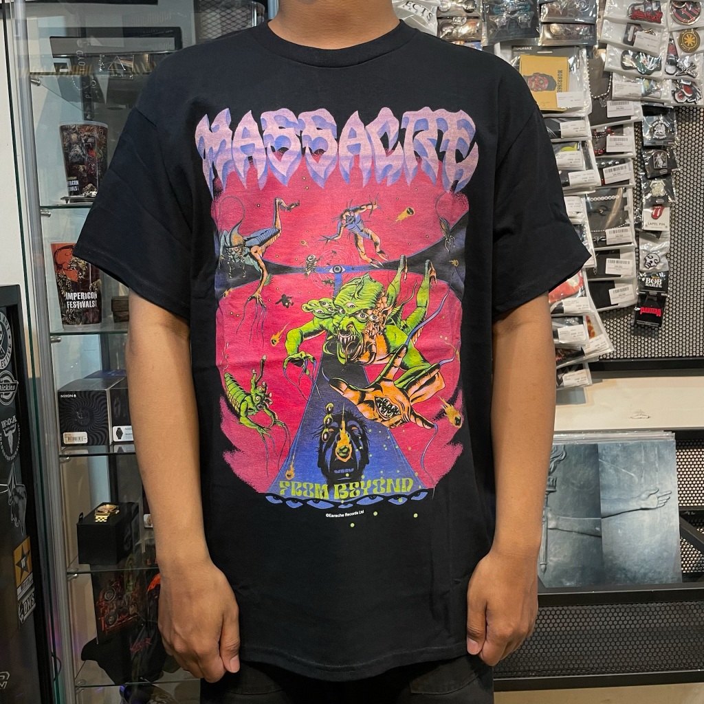 MASSACRE Official Band T Shirt "FROM BEYOND 2024 LTD EDITION" Original ...