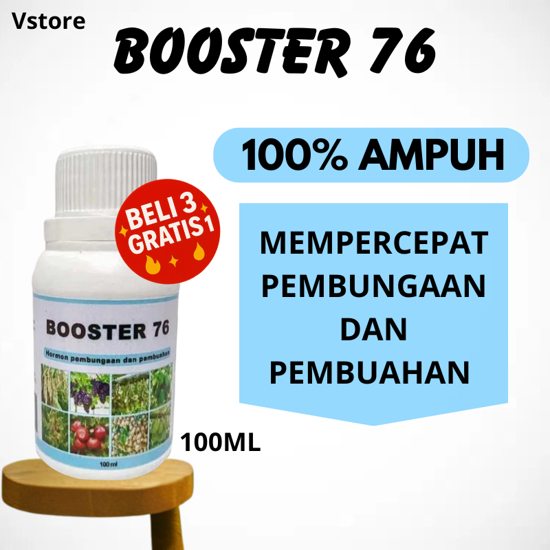BOOSTER 76 Fertilizer Buy 3 get 1 free (100ML) Fertilizer Stimulant for ...