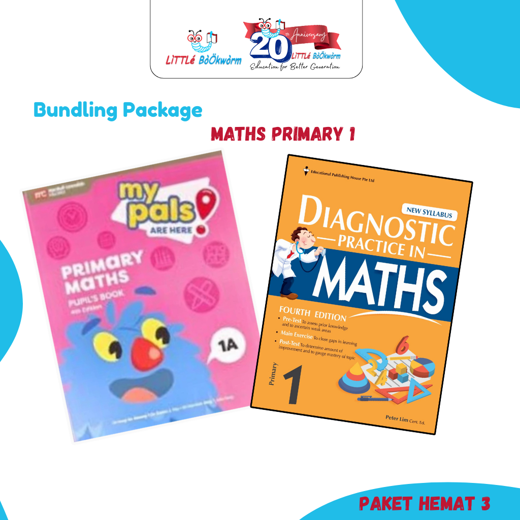 BUNDLING PACKAGE MATH PRIMARY 1: MY PALS ARE HERE PUPIL'S BOOK 3rd ...