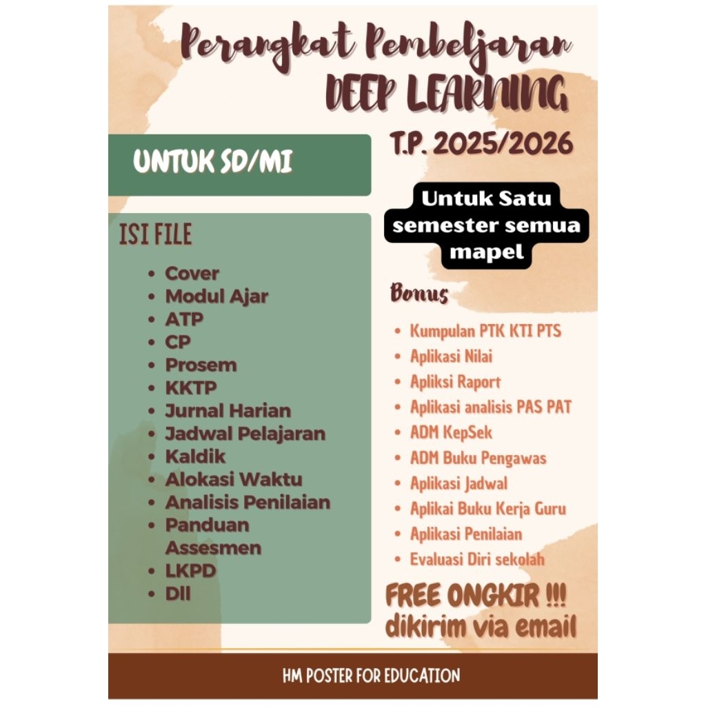 Latest deep learning curriculum RPP | Shopee Malaysia