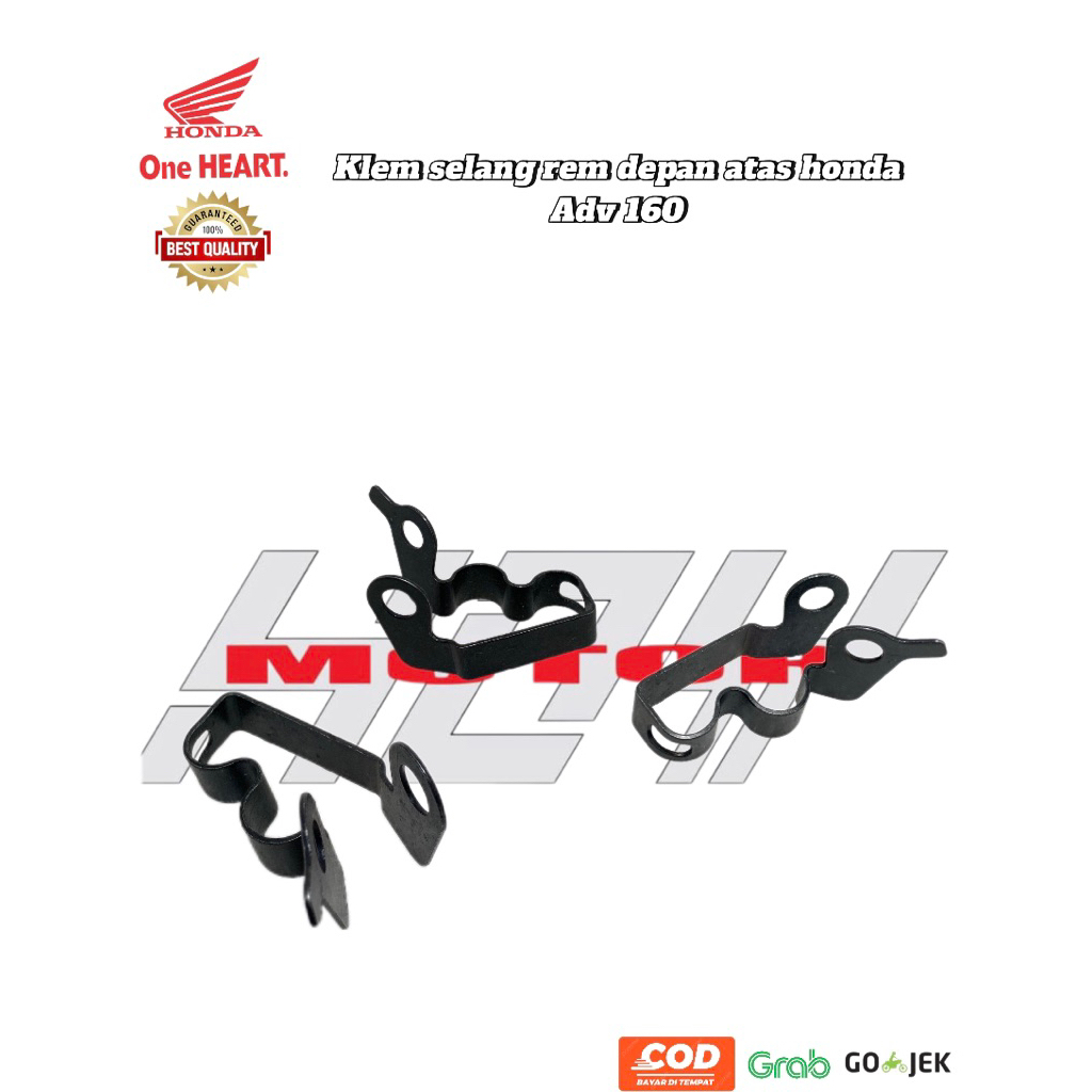 Honda Adv 160 upper front brake hose clamp | Shopee Malaysia