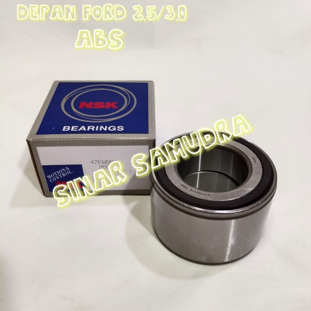 Front Wheel Bearing Kolahar Front Wheel Abs Sensor Ford Ranger 2.5 2.9 ...