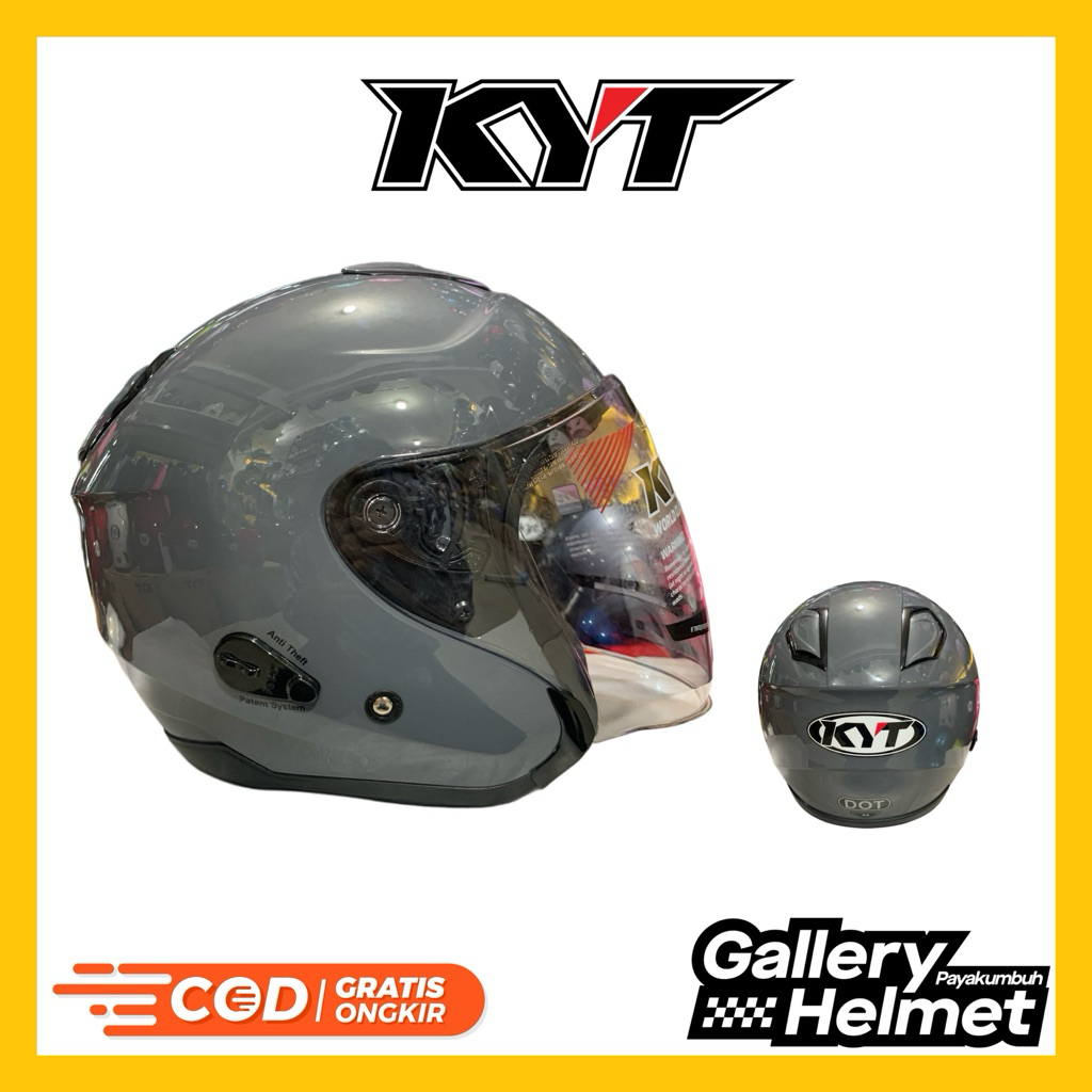 Original KYT Kyoto Ash Gorilla Helmet | Shopee Malaysia