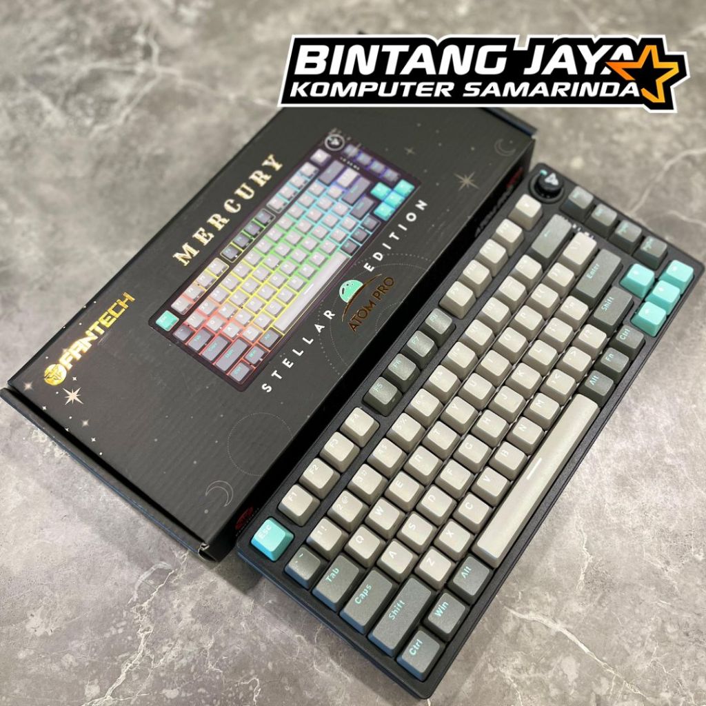 FANTECH ATOM PRO83 MK913 WIRELESS MECHANICAL GAMING KEYBOARD STELLAR ...