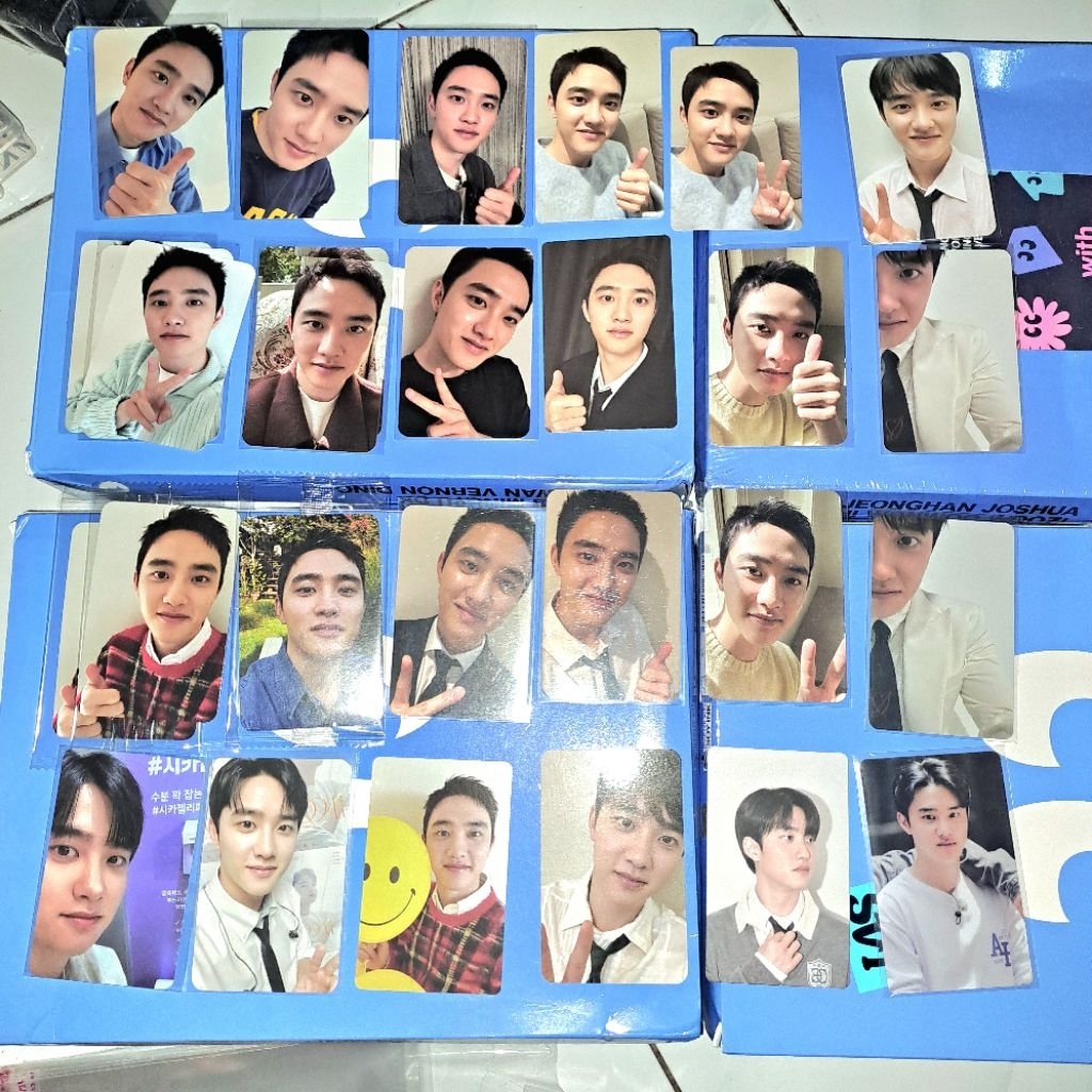 EXO Doh Kyungsoo BLISS ALBUM Official Photocard City Scape Epilogue Chaotic Party Bloom Baekhyun ...