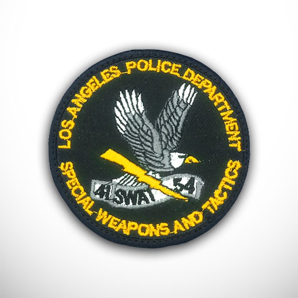 LAPD SWAT Patch Special Weeds and Tactics Los Angeles Police Department ...