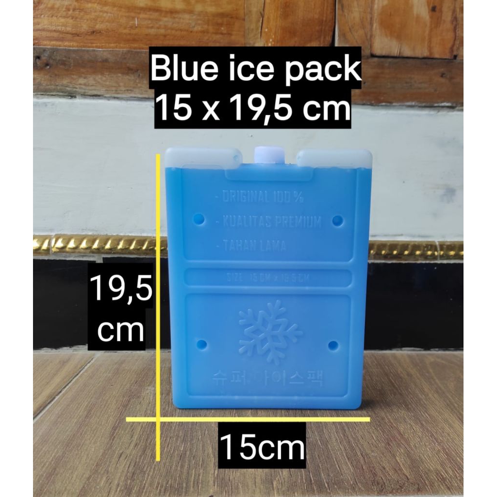 MESIN ICE PACK 15cmx19,5cm REPLACEMENT DRY ICE GEL BLUE ICE PACK GEL ...
