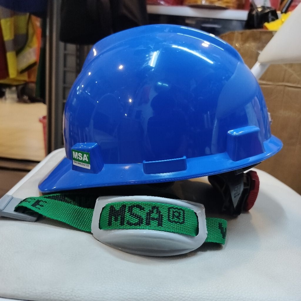 MSA Safety Helmet Fullset MSA Project Helmetbiru Inner Fastrak Inner ...