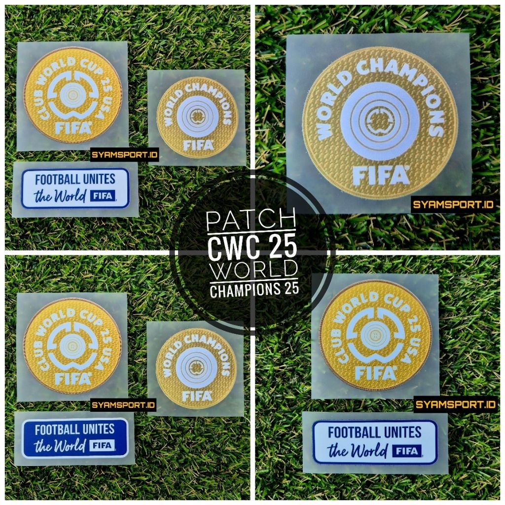 COMPLETE PACKAGE Patch Club World Cup 2025 + Champions World Club 2025 ...