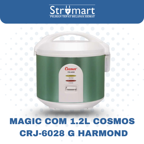 Cosmos Magic Com 1.8 Liter Rice Cooker Harmond Green CRJ6028G | Shopee ...
