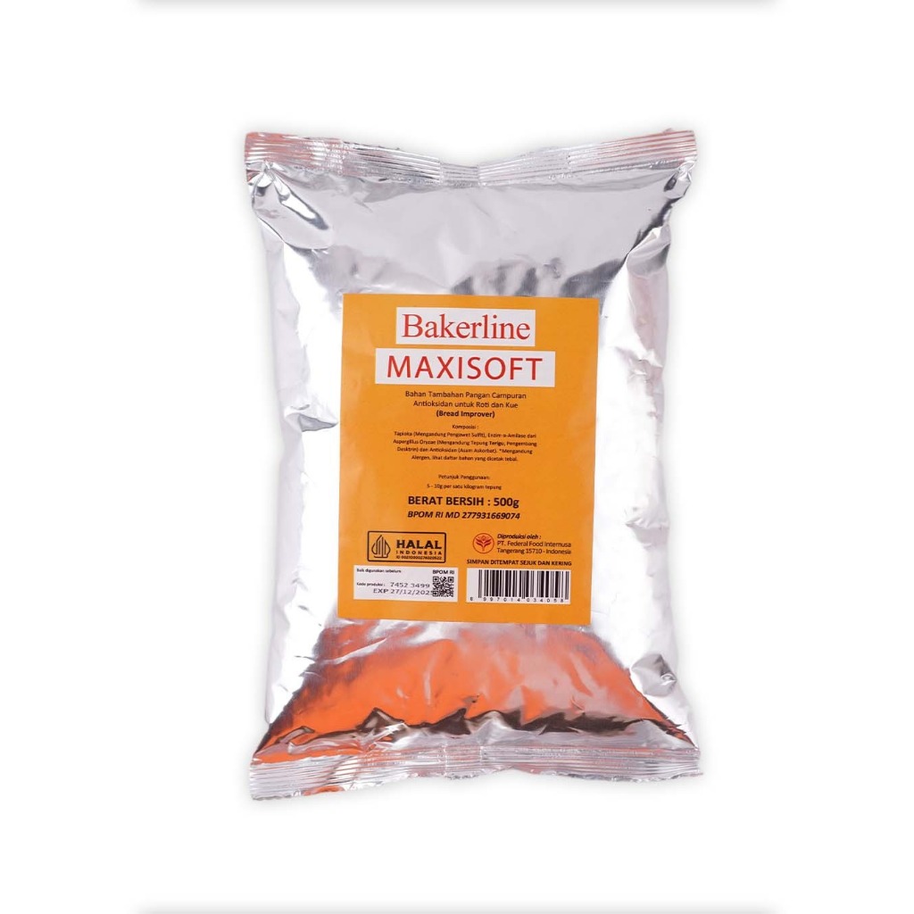 BAKERLINE BREAD IMPROVER MAXI SOFT | Bread Improver | Additional Bread ...