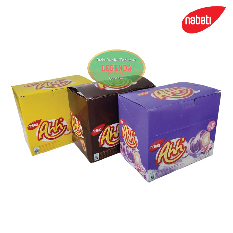 Nabati Ahh Box 20 Pcs x 4 Gr Gram Chocolate Richoco Chocolate Richeese Cheese Cheese/ Goguma ...