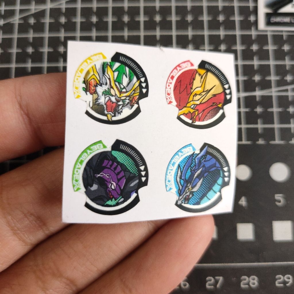 Cutting sticker for beyblade x chip | Shopee Malaysia