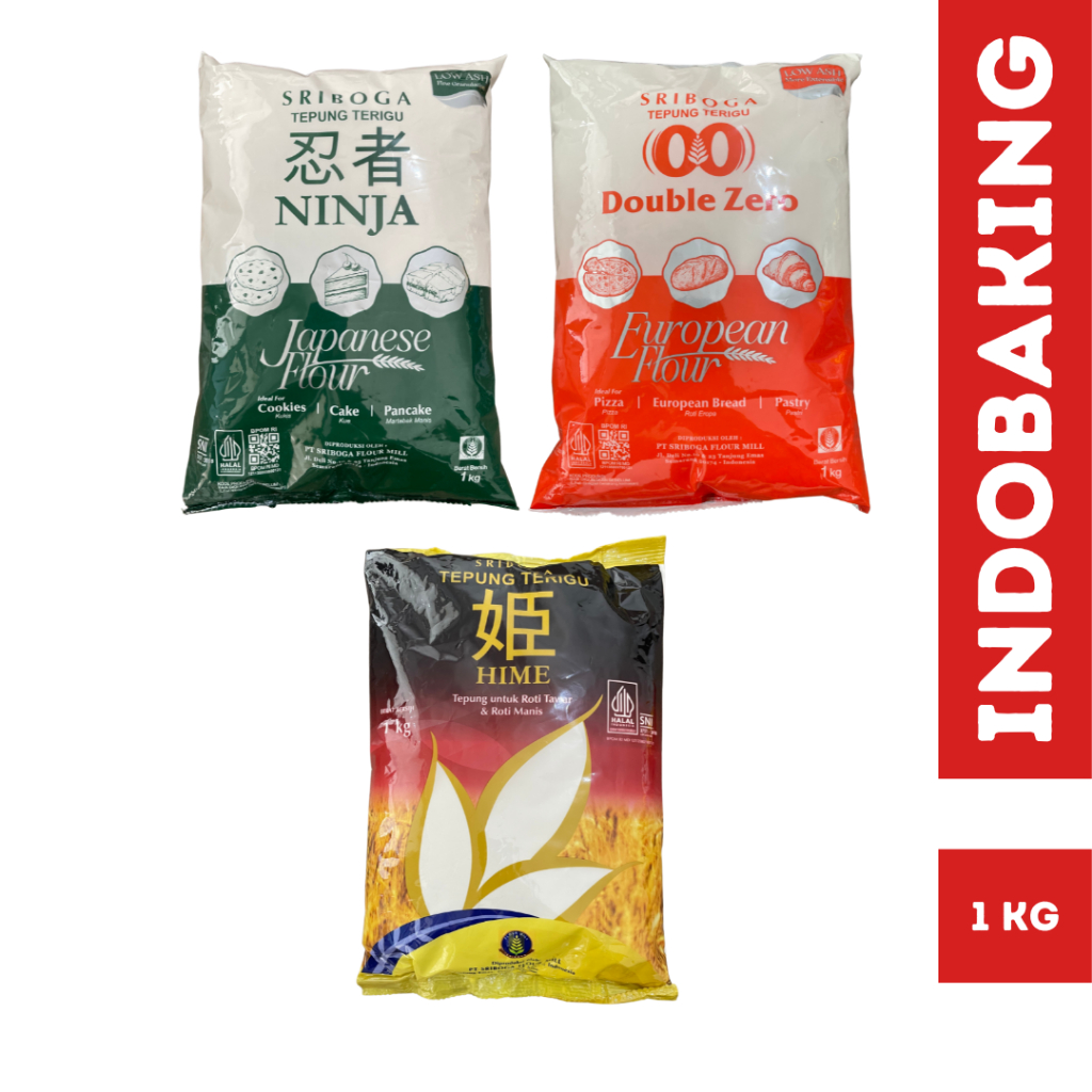 SRIBOGA Premium Wheat Flour Ninja Double Zero Hime Yokozuna 1kg ...