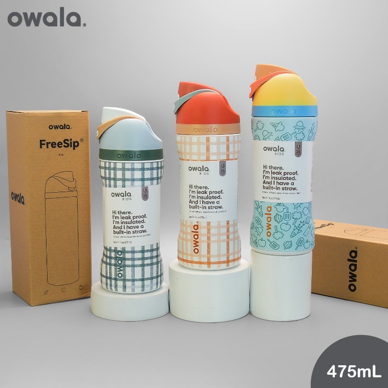 Owala kids freesip 16oz (475ml) OWALA CHOCOLATE BOX | Shopee Malaysia