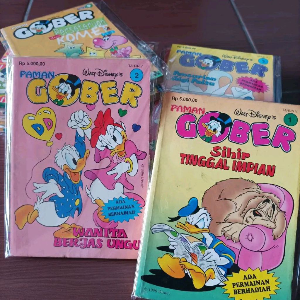 Uncle Gober Comic Year 5th Edition Walt Disnep's | Shopee Malaysia