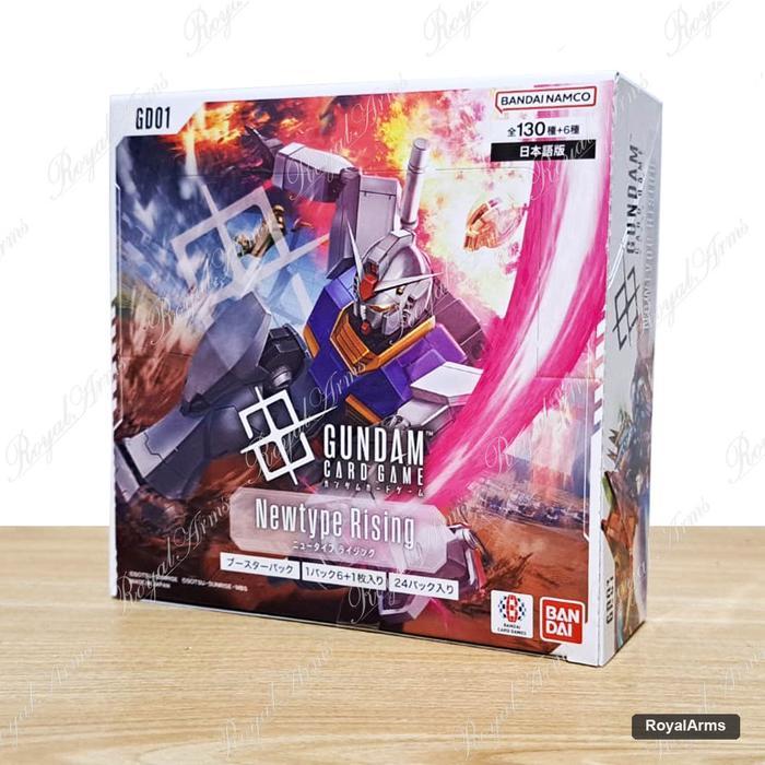 Gundam Card Game Newtype Rising [GD01] Booster Pack Box Gundam New Type | Shopee Malaysia