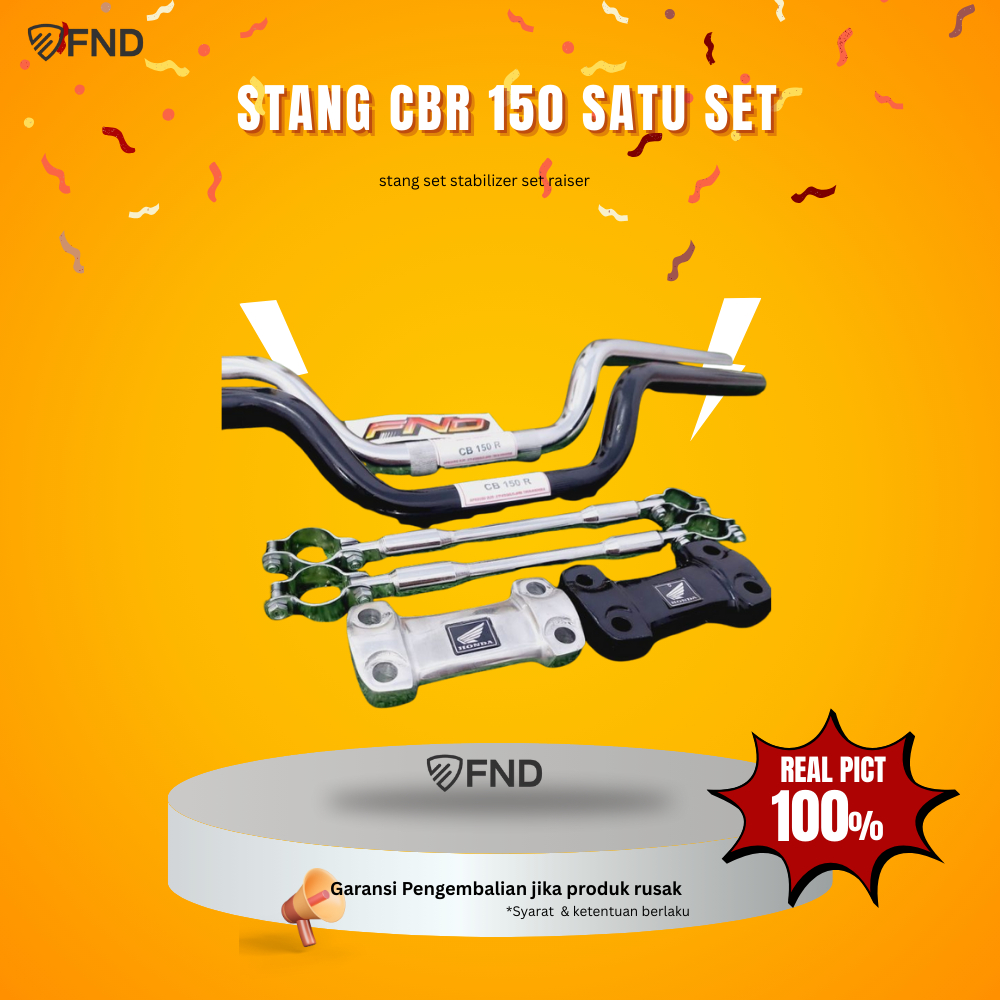 CB CBR 150 pnp RX King Handlebar With Raiser & Stabilizer | Shopee Malaysia