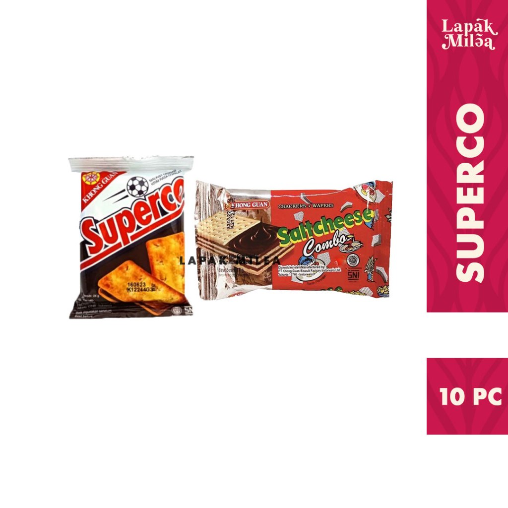 Superco Saltcheese Chocolate Coated Wafer Biscuits 10p c | Shopee Malaysia