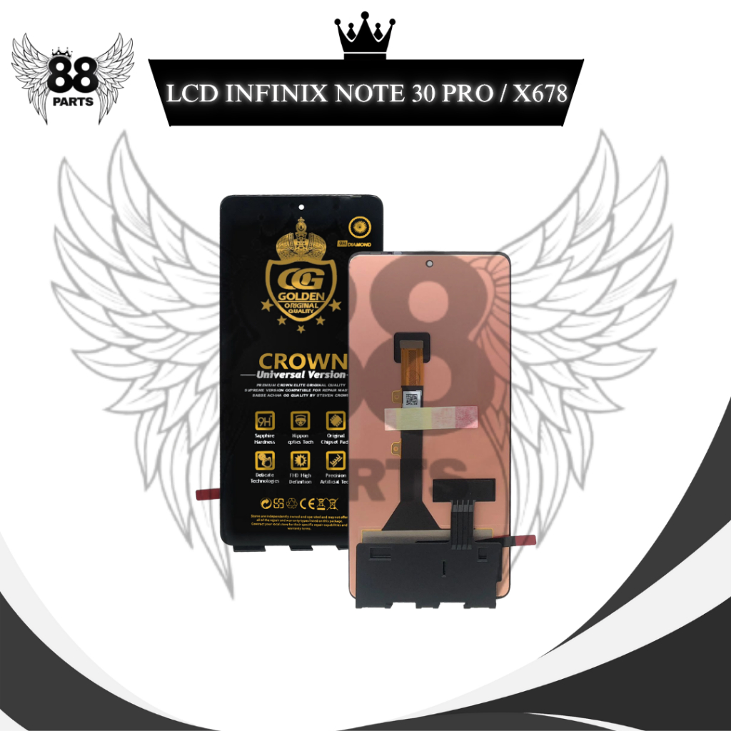 LCD INFINIX NOTE 30 PRO / X678 TOUCHSCREEN FULLSET COMPLETE ORIGINAL ...