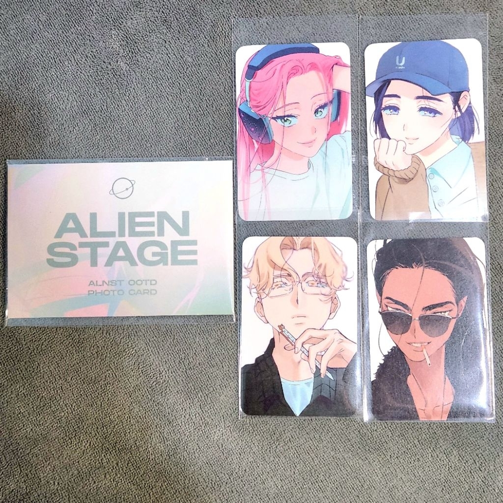 Alien Stage [ALNST] Photocard - Official Pc ver [Mizi / Sua / Luka ...