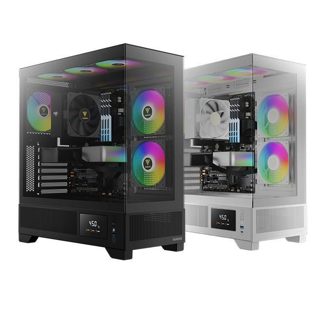 GAMDIAS ATLAS M1 ARGB - Aesthetic Panoramic Tempered Glass Mid Tower ...