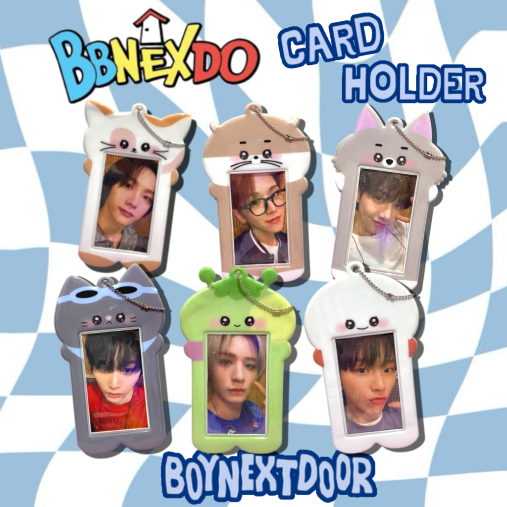 [kstuffind] BBNEXDO CHARACTER CARD HOLDER BOYNEXTDOOR CHARACTER CAHOL ...