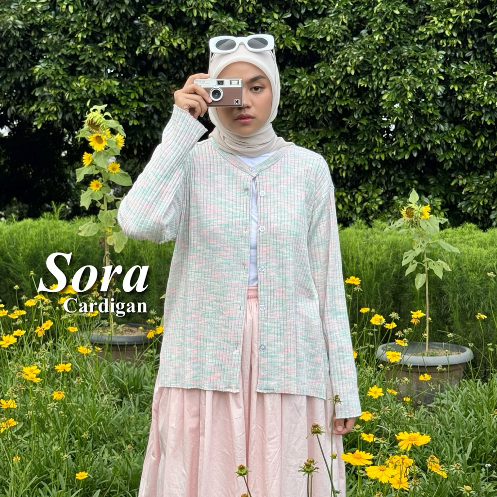 SORA Knit Cardigan | Dreaming - Big Size Friendly Stretchy Women's Knit Cardigan | Shopee Malaysia