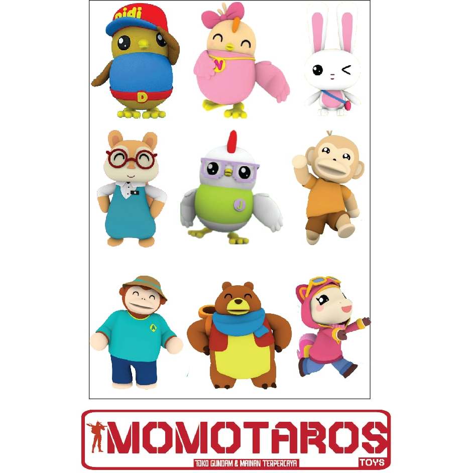 Didi and friends waterproof Sticker 1 pc | Shopee Malaysia