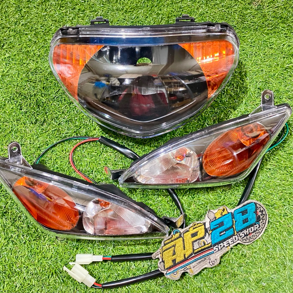 MIO SPORTY 5TL HEADLIGHTS AND SIGNAL LIGHTS REFLECTORS (MIO MX THAILAND ...