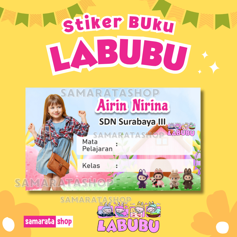 Labubu Textbook Stickers School Book Stickers Free Children's Photos ...