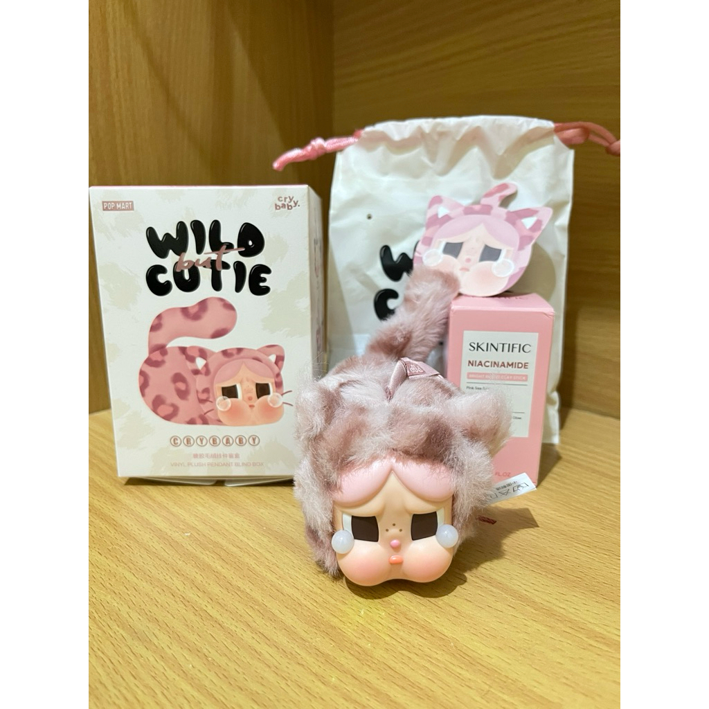 CRYBABY WILD BUT CUTIE WBC VINTAGE SECRET POP MART DENIM VANILLA CAMO ...