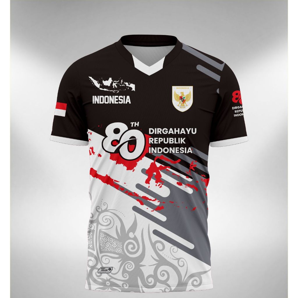 GARUDA NATIONAL TEAM INDONESIA Jersey for the Independence Day of the ...