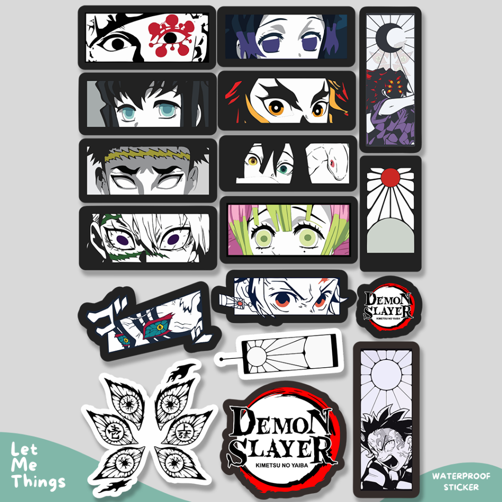 HP DEMON SLAYER anime sticker || KIMETSU NO YAIBA Sticker for tumblr ...